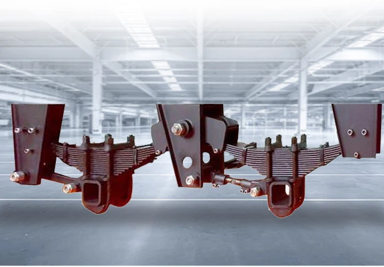 Heavy Duty Leaf Spring Type American Suspension For Semi Trailer - Buy ...