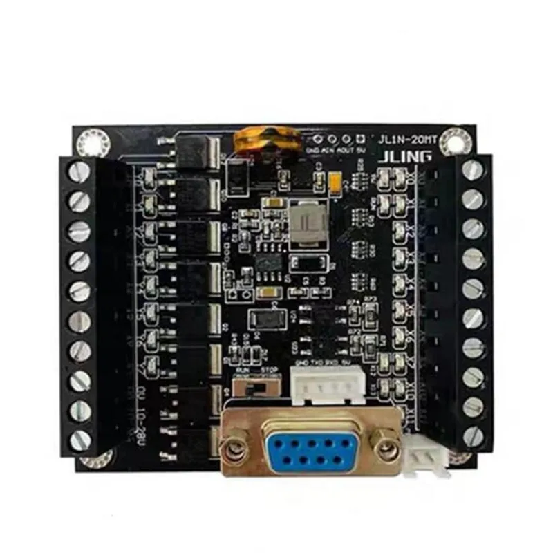 PLC FX1N-20MT Rail Mounting With the Same Point Volume PLC Programmable Logic Controller Input ...