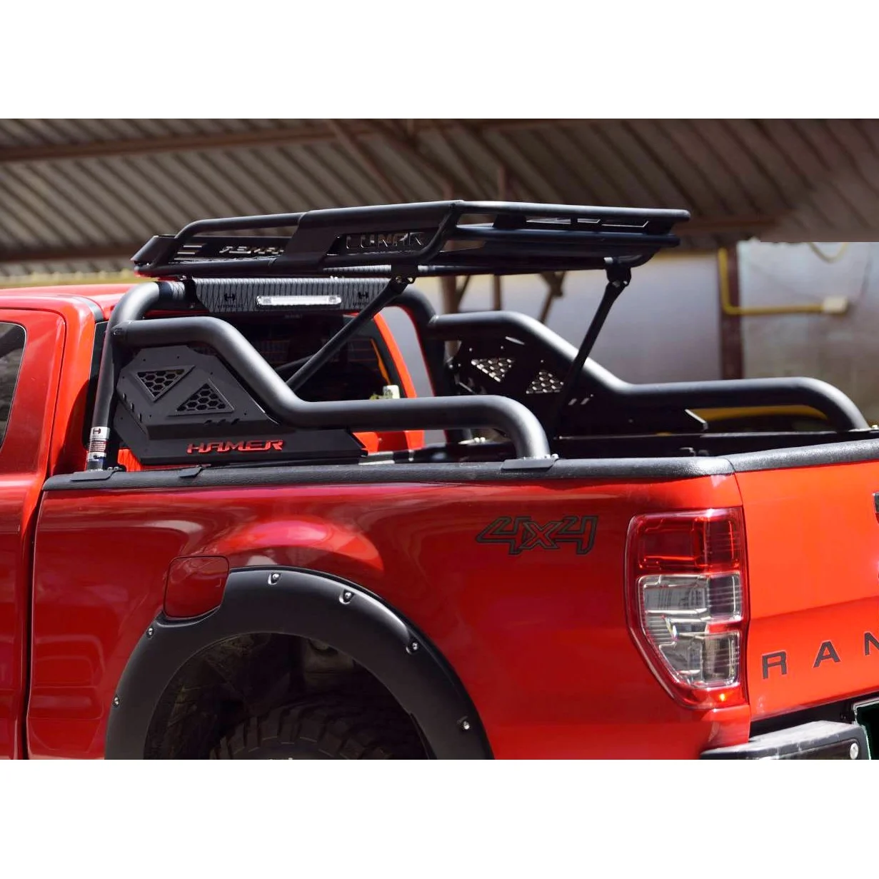HM Steel Roll Bar with Bracket for Ranger for Hilux Vigo Revo Rocco ...