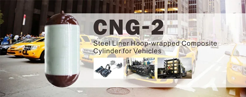 Vehicle Cng Tank Cylinder Cng2 Cylinder Type 2 Composite Faber Cng ...