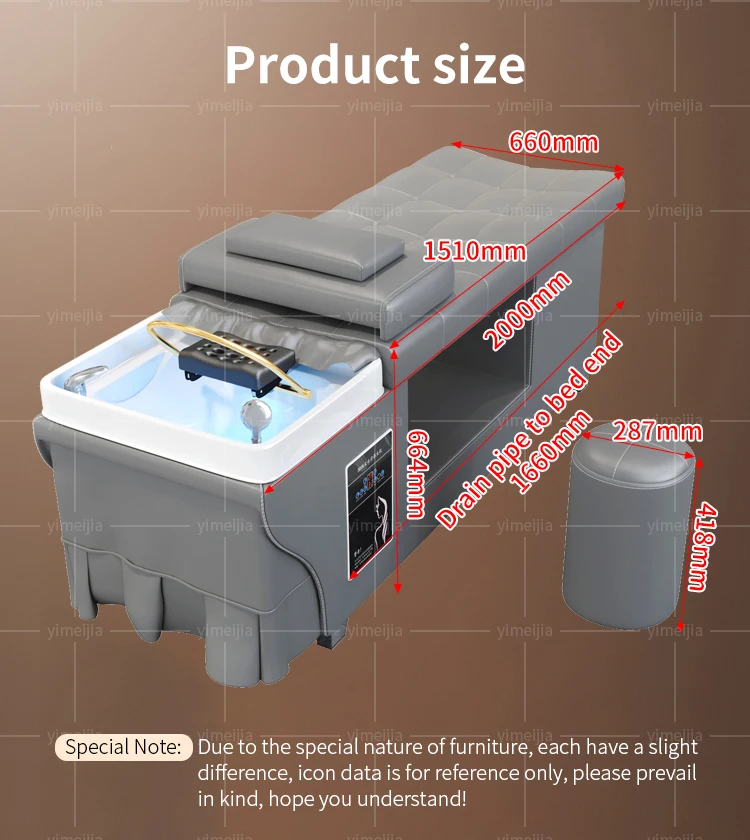 Multifunctional Hydrotherapy Circulating Chair Massage Table
