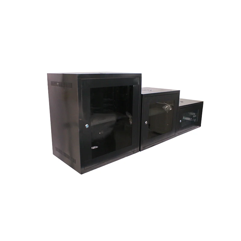 Small Network Cabinet 19 Inch Network Wall Mounted Data Box Server 6u ...