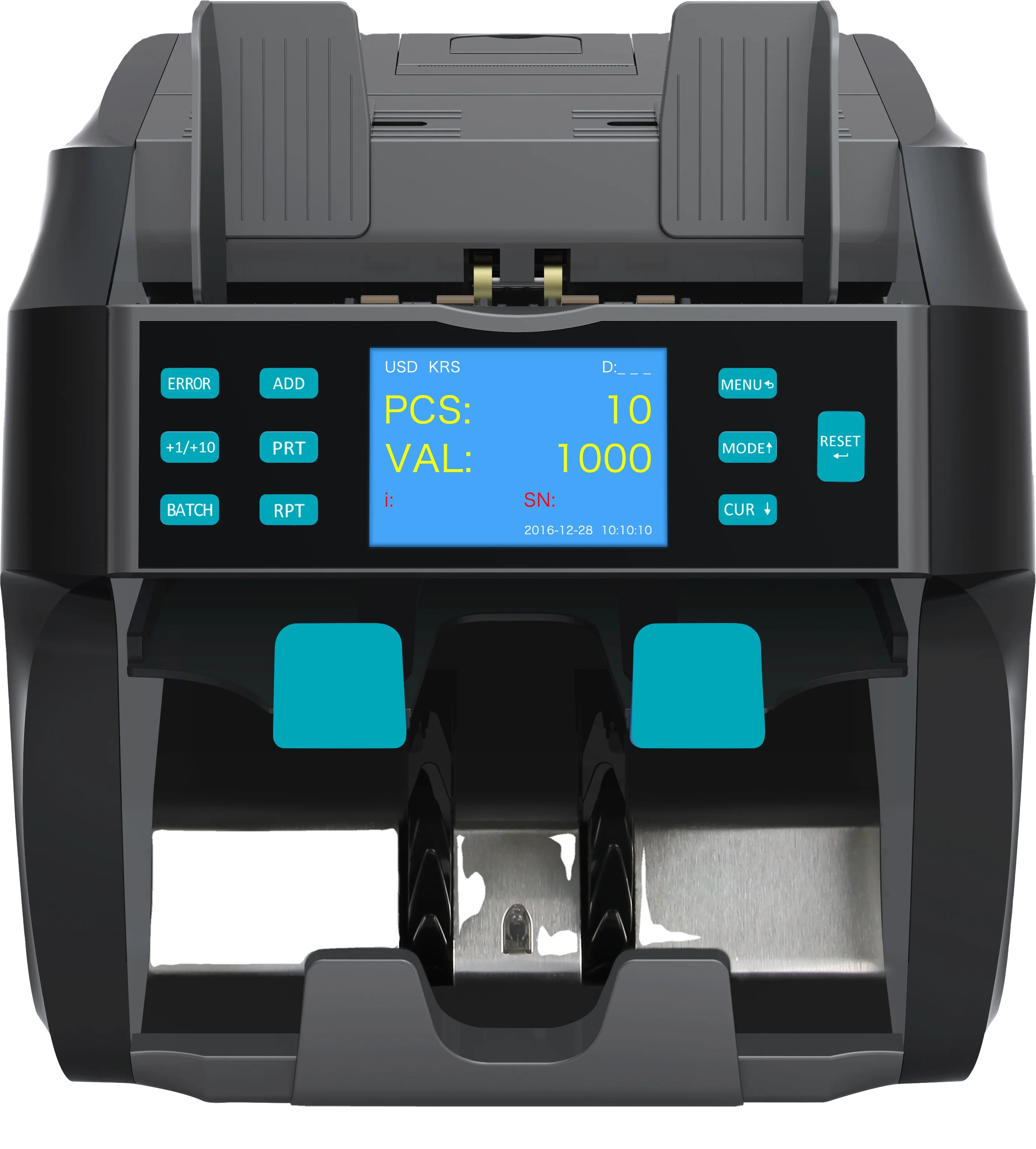 Multi Currency Value Counter Two/dual/2 Cis Bill Counter Cash Counter ...