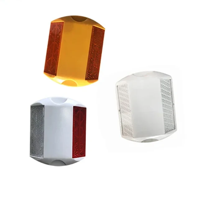 Highway Reflector 3-M Reflective Raised Pavement Marker Yellow Plastic ...