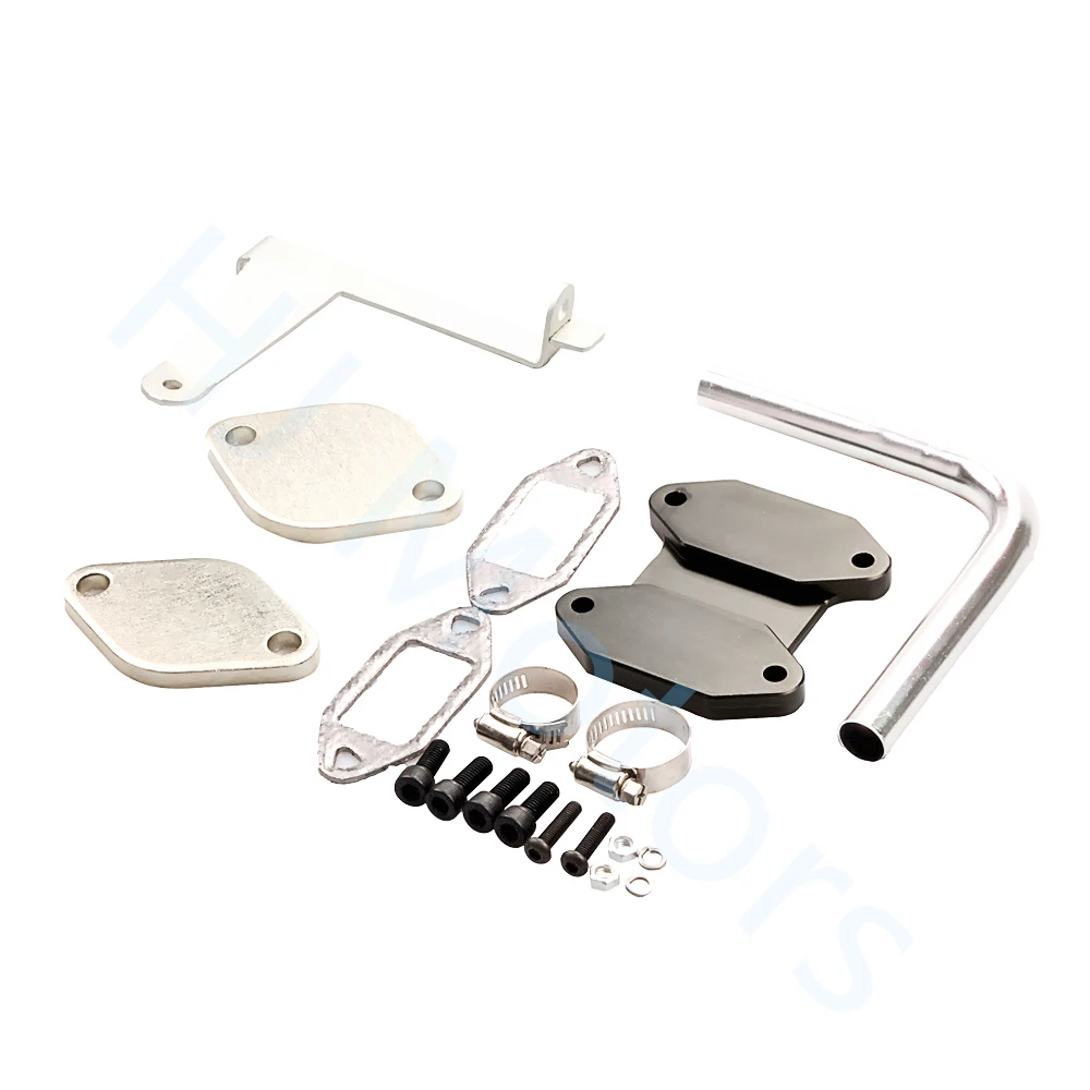 Egr Cooler & Throttle Valve Delete Kit For 10-14 Dodge Ram 6.7l Cummins ...