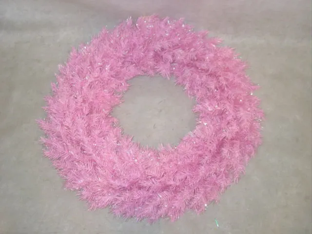 Purple PVC Artificial Wreath for Festive Christmas Door Decoration ...