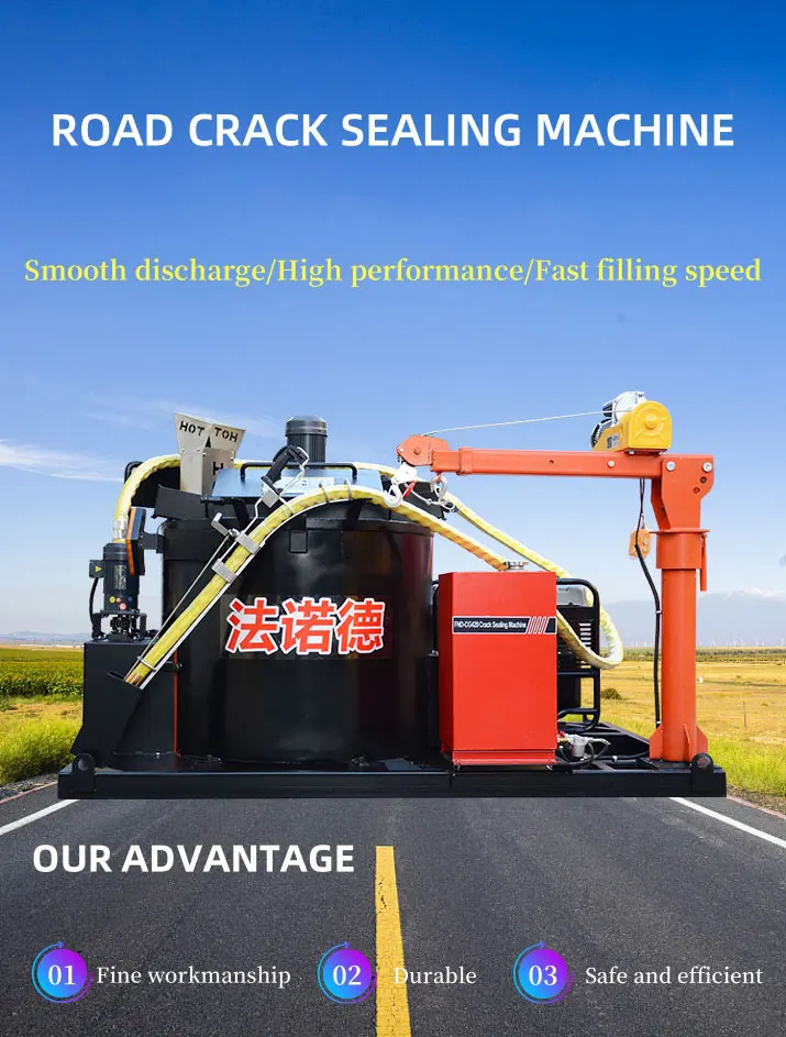 Driveway Crack Repair Fixing Machine Fnd-cg500 Asphalt Road Crack ...