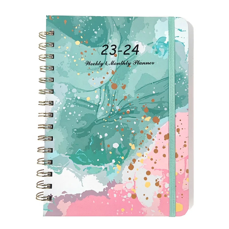 2024 Supplier Custom Printing Daily Spiral Planner / Professional ...