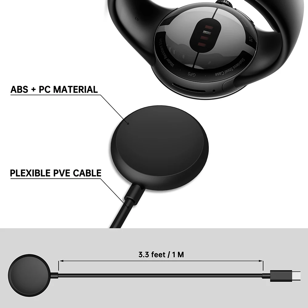 Factory Supply 1m Usb-a Usb-c Fast Charger Base For Google Pixel Smart ...