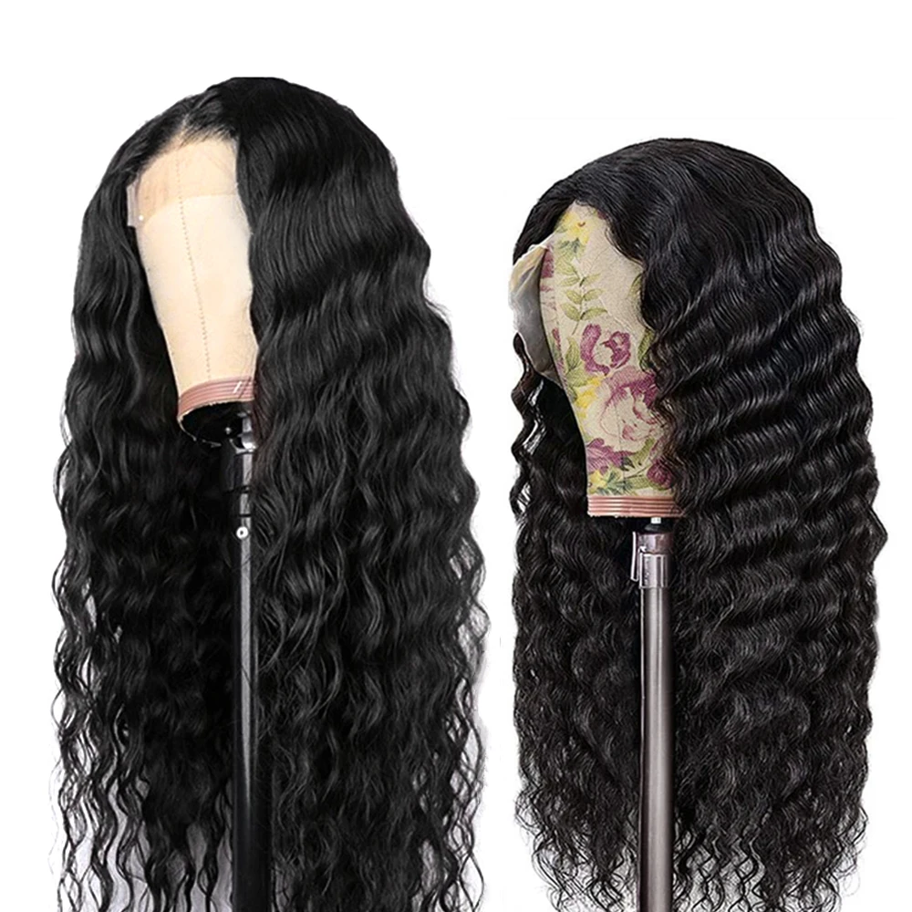 30 In Human Full Hd Waterwave 13x6 Frontal 36 Inch Perruque 360 ...