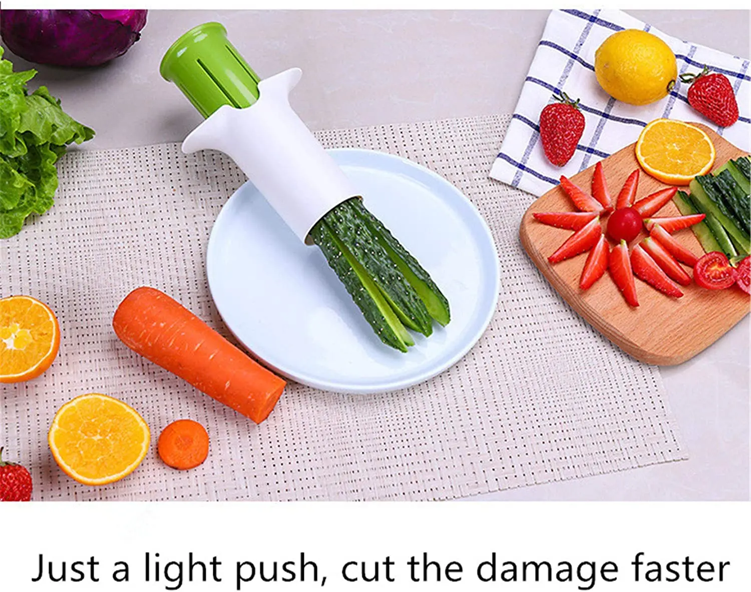 New Design Home Multifunctional Manual Vegetable Cutter Small Portable ...
