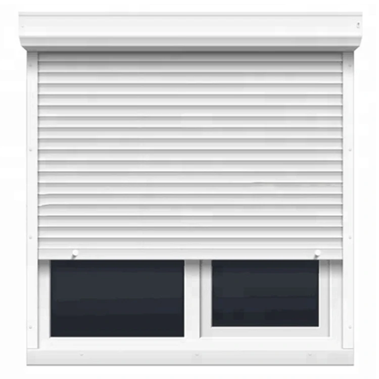 Modern Aluminum Rolling Louver Window Metal Roll up Shutters windows ...