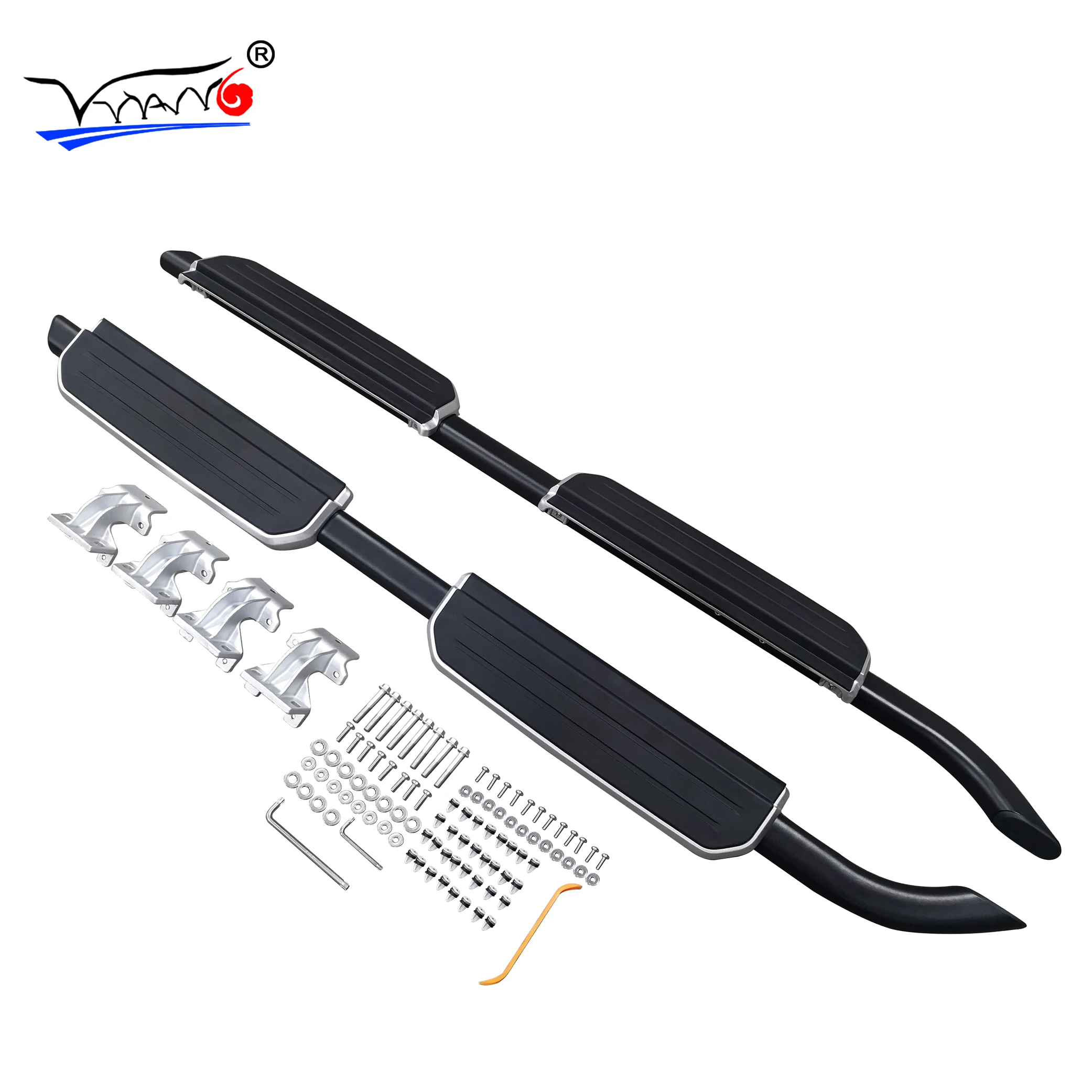 Yuhang Side Step Nerf Bar Running Boards For 2020+ Land Rover Defender ...