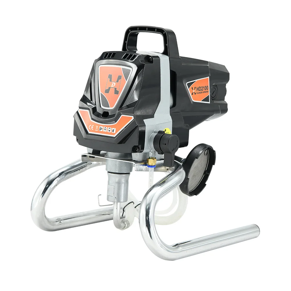 Commercial 220V 1500W Elektrische Verfspuit Electric Airless Paint ...