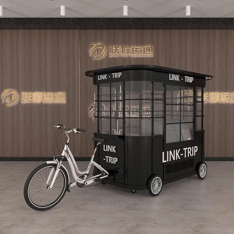 Street Business Fast Food Service Cart - Mobile & Customizable