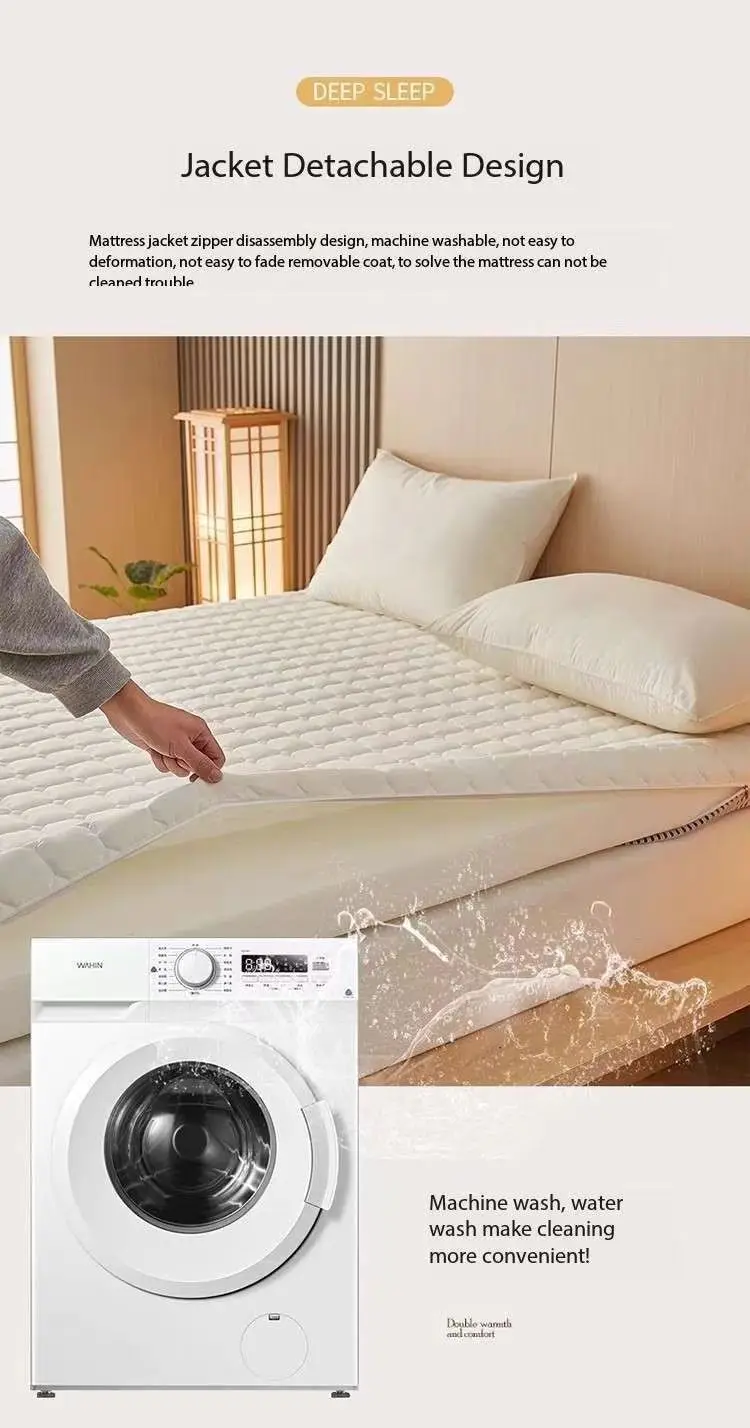 Lici Memory Foam Mattress - Soft, Customizable, and Washable