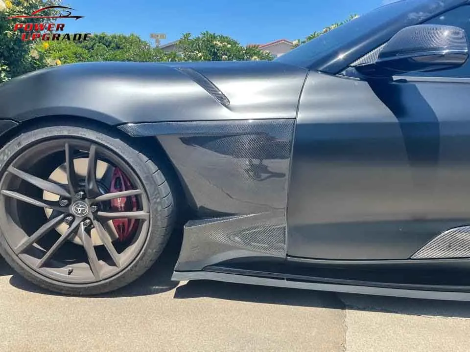 Toyota Gr Supra A90 A91 Mk5 Evs Style Half Carbon Side Fender
