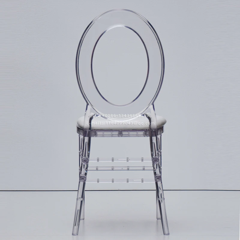 Wholesale Clear Acrylic Chiavari Dining Chair Crystal Resin Tiffany ...