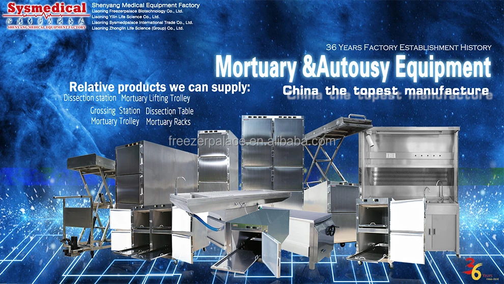 9 Bodies Funeral Mortuary Morgue Refrigerators in Stock