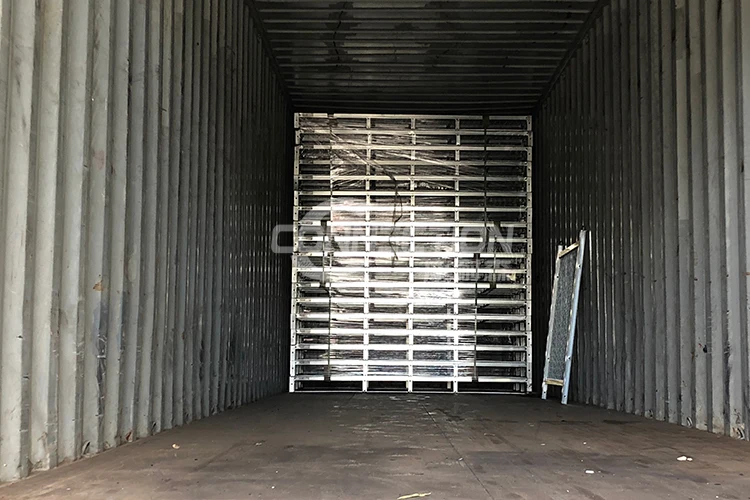 Industrial Warehouse Steel Stacking Pallet Rack With Removable Posts ...