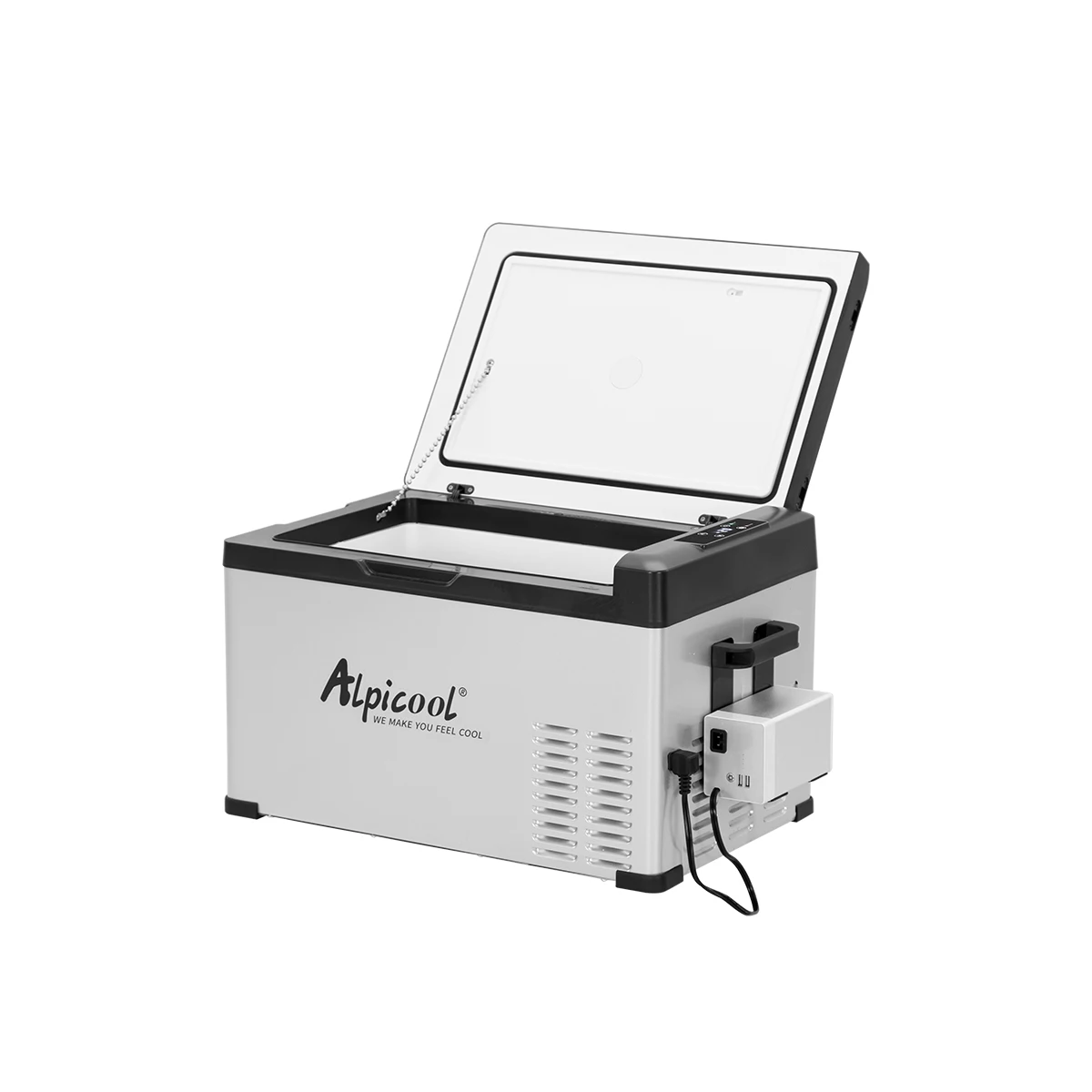 12V DC portable compressor chest refrigerator 30L caravan camping ...