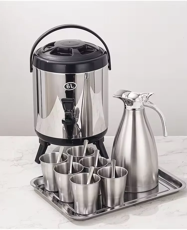 Luxury 19pcs Outdoor Stainless Steel Cookware Set Insulated Food Jar ...