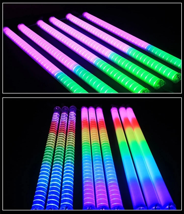 Outdoor Tube Lights - RGBW LED Digital Tubes for Facades