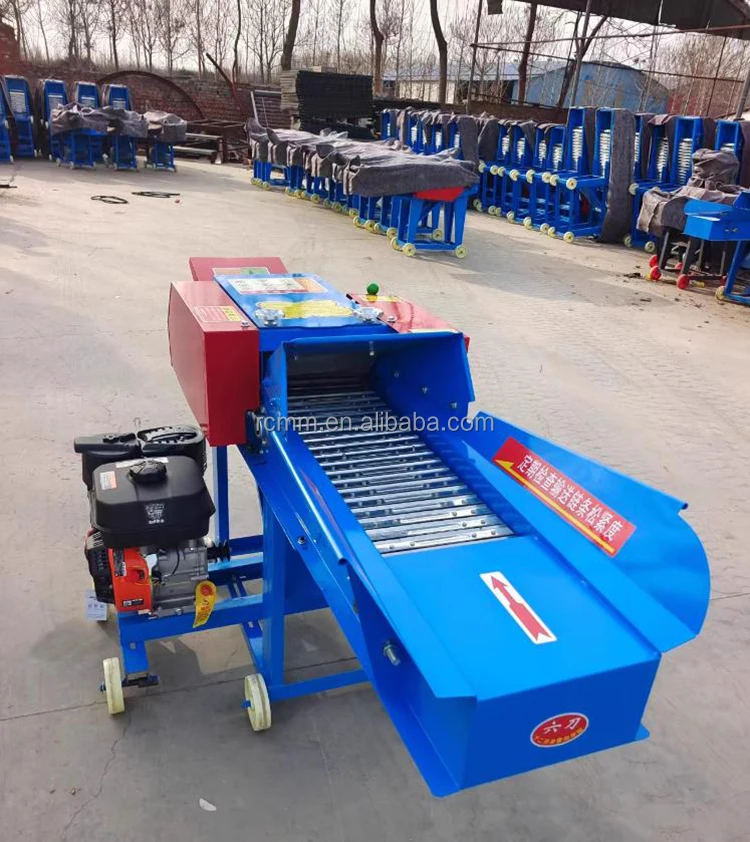 Cheap Grass Chopper Carbon Steel Chaff Cutter Small Grass Crusher ...