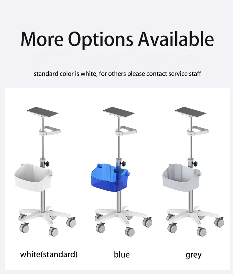 Mobile Medical Equipment Carts Patient Monitor Trolley Movable Patient ...