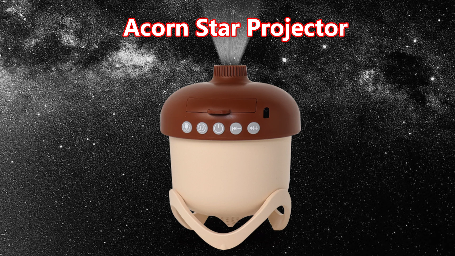 Pine Cone Cute Shaped Rc Available Rechargeable Star Galaxy Projector ...