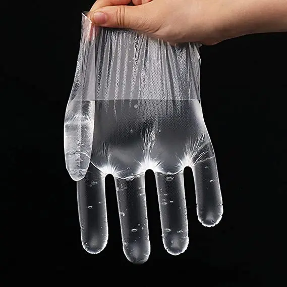 Disposable Biodegradable Pla Plastic Gloves For Cooking - Buy ...