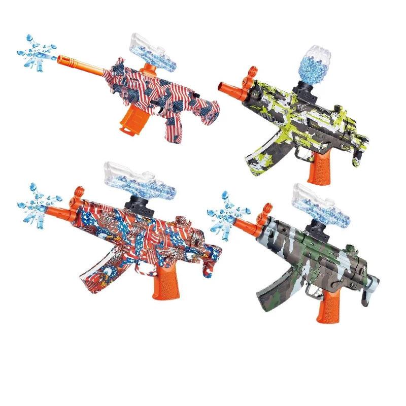 Children Electric Gel Blaster Plastic Toy Gun Boys Mp5k Automatic Shell ...