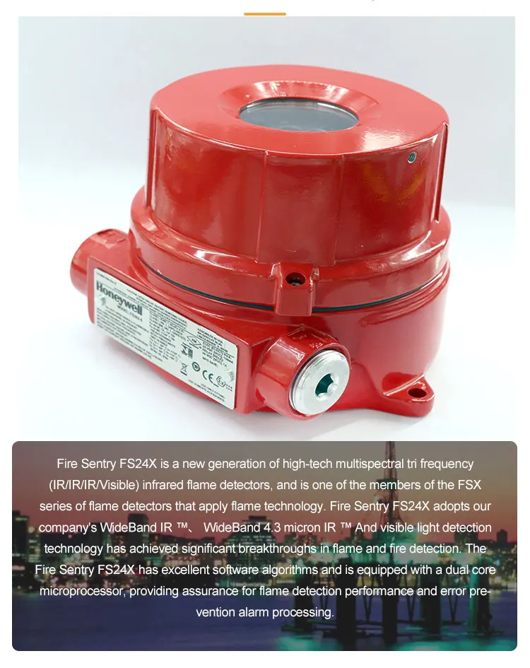 Fs24x Flame Detector Fs24x-911-22-1 Multi-spectral Tri-frequency ...