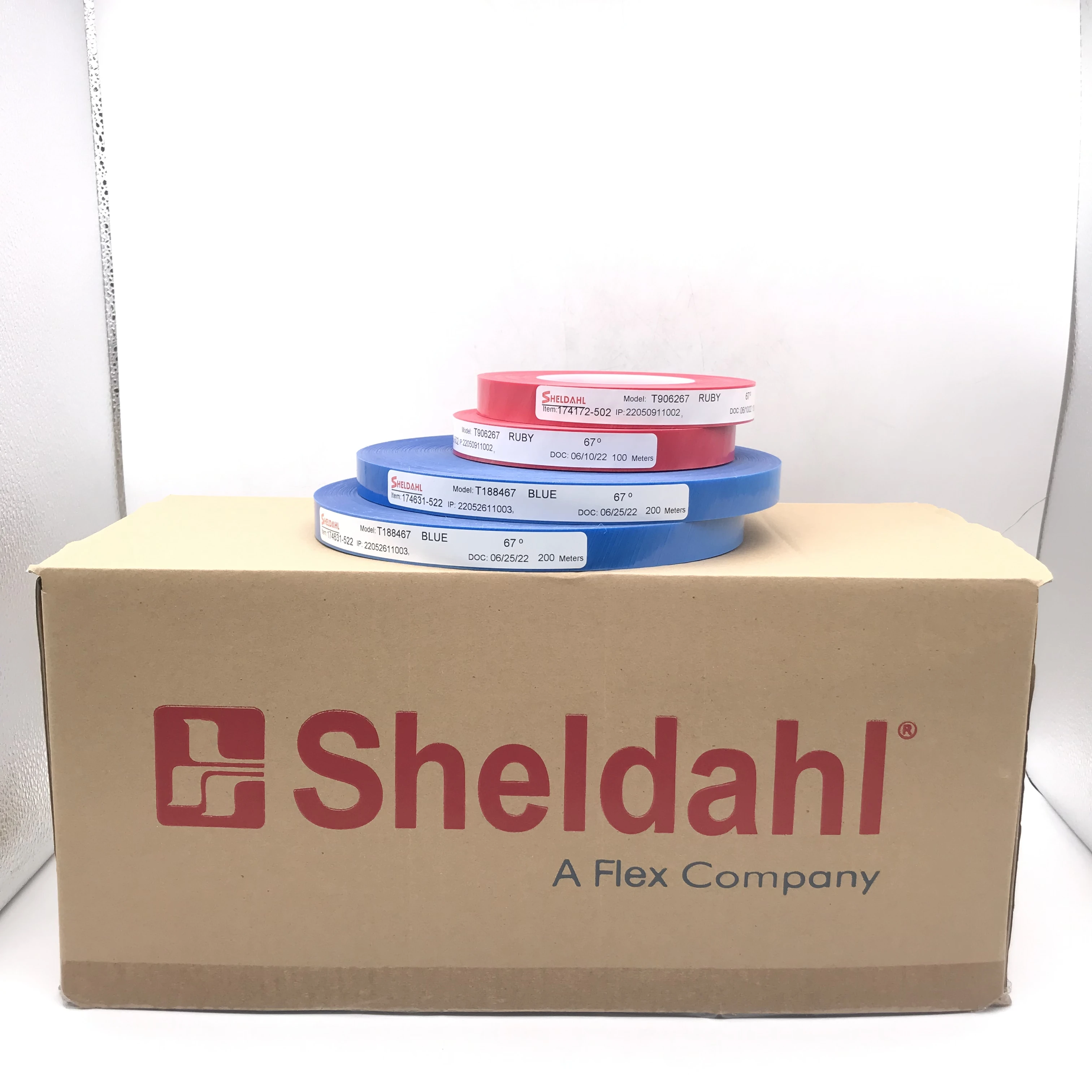 Red/white/blue Color Abrasive Belt Splicing Tapes 19mmx100m