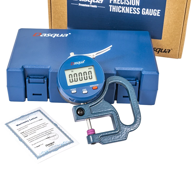 Dasqua Digital Thickness Gauge - Precision & Certifcation