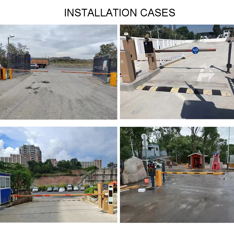 High Speed Rfid Boom Barrier Gate - Automatic DC Motor Control