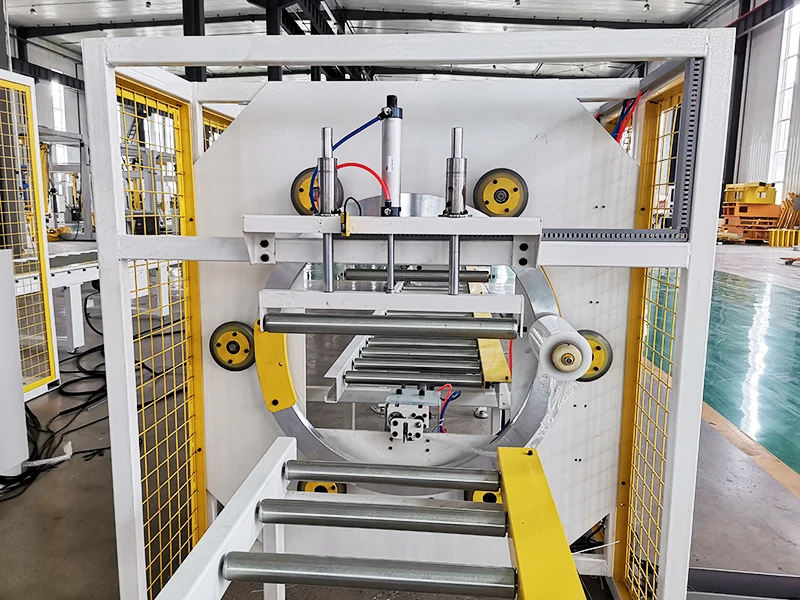 Horizontal Orbital Stretch Wrapping Machine Horizontal Stretch Film ...