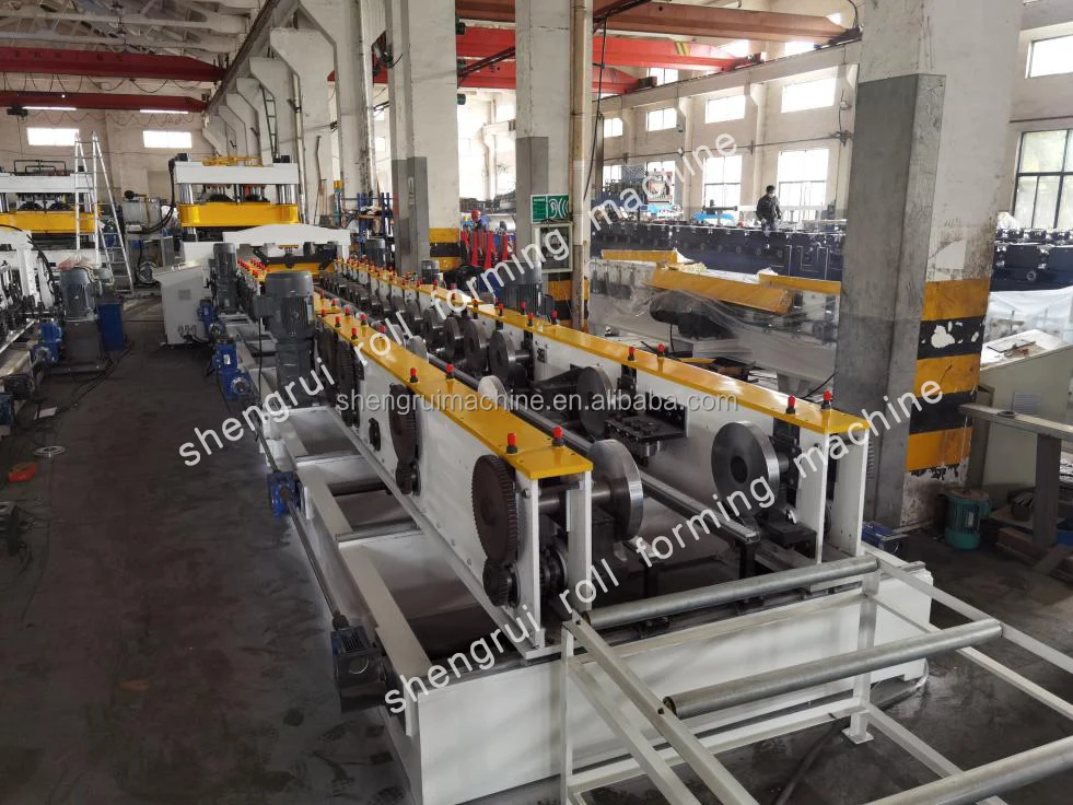 Automatic Change Sizes Cable Tray Production Line For Sheet Metal ...