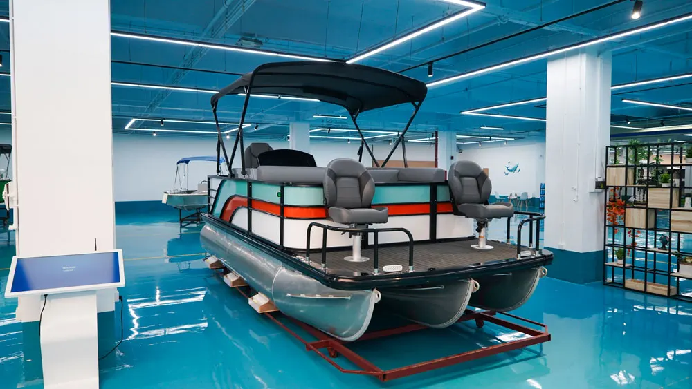 Kinocean 16ft Luxury Bass Pro Pontoon Boat Pontoon House Fishing Boat ...