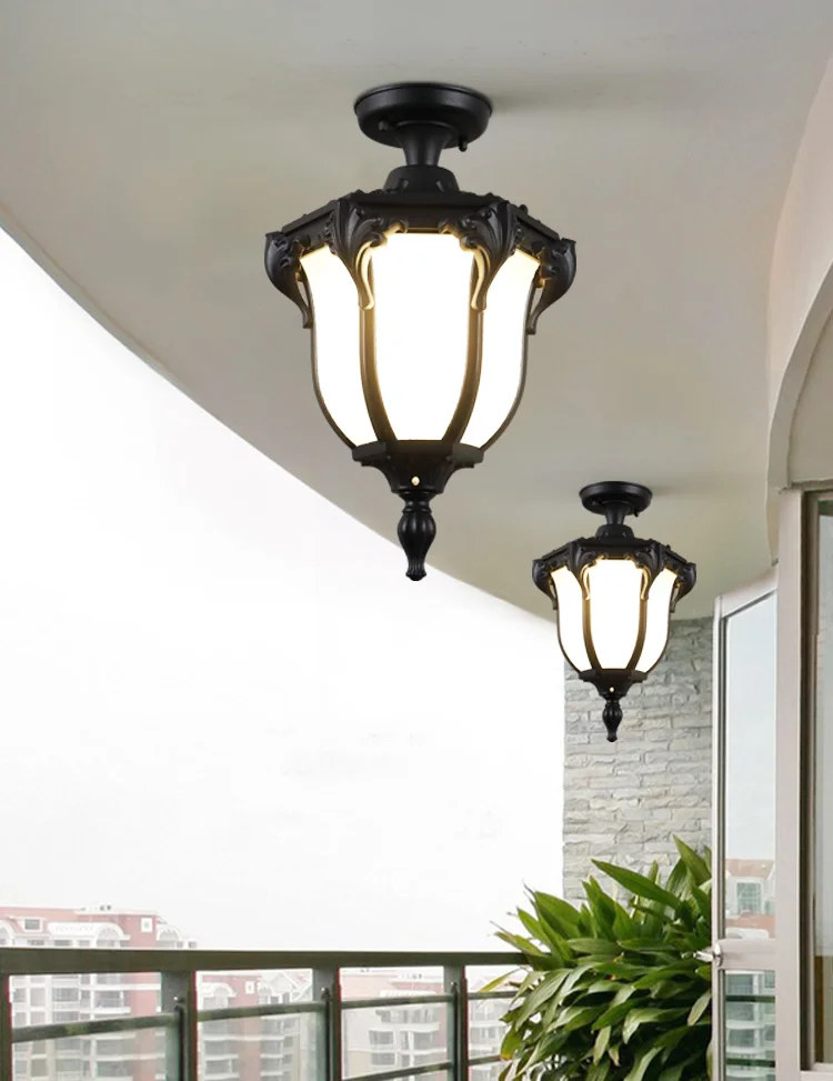 Sales Promotion Aluminum Balcony Ceiling Light The Corridor E27 Ip44 ...