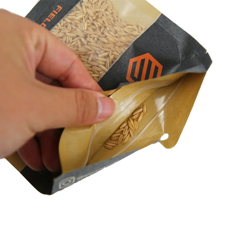 Custom Printed Disposable Plastic PE Nut Food Sachet