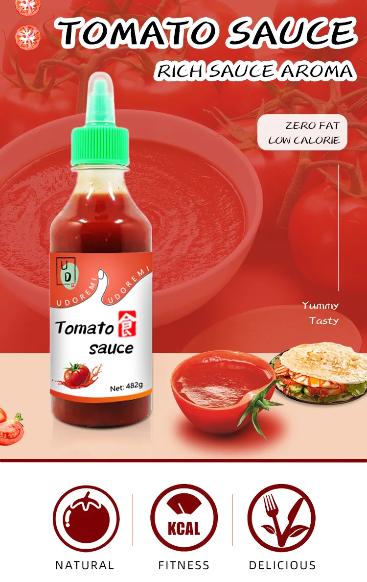 Factory Price Custom Private Label Ketchup Halal 5l Drum Bulk Food ...