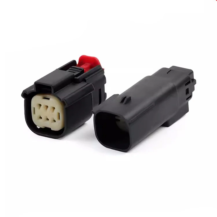 6 Pin Male Female Automotive Connector Harness Headlight Plug 33472 ...
