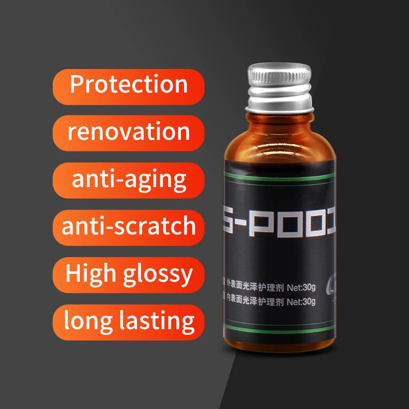 Car Plastic Restoration - High Gloss, Anti-Scratch Coating