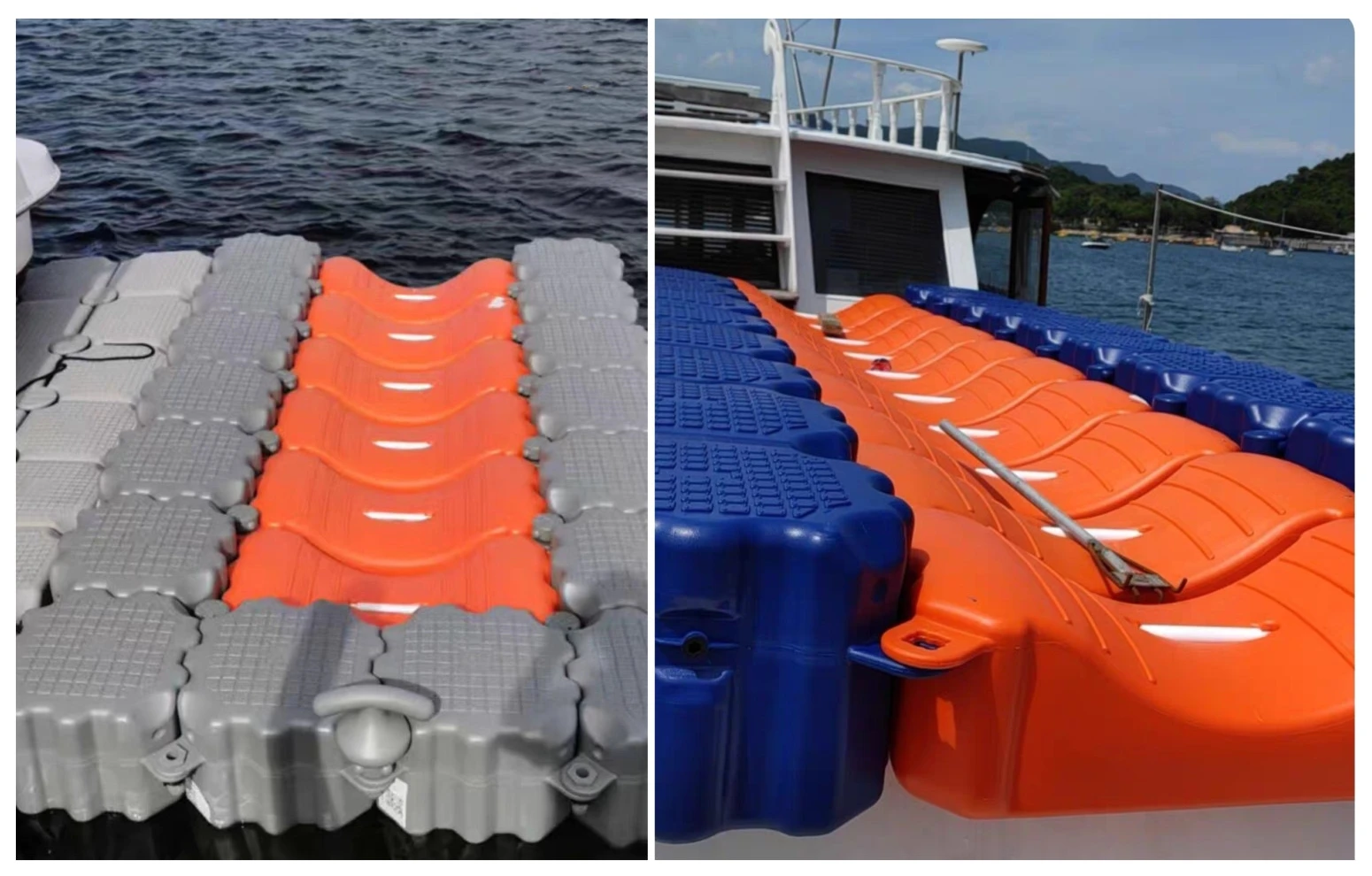 Wholesale Hdpe Plastic Cheap Prices Modular Pontoon Platform Floating ...