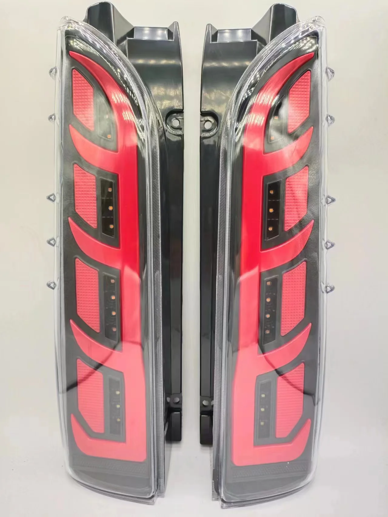 Hiace Taillights Taillamp Rear Lights Rear Lamp Body Kit 2005-2018 Led ...