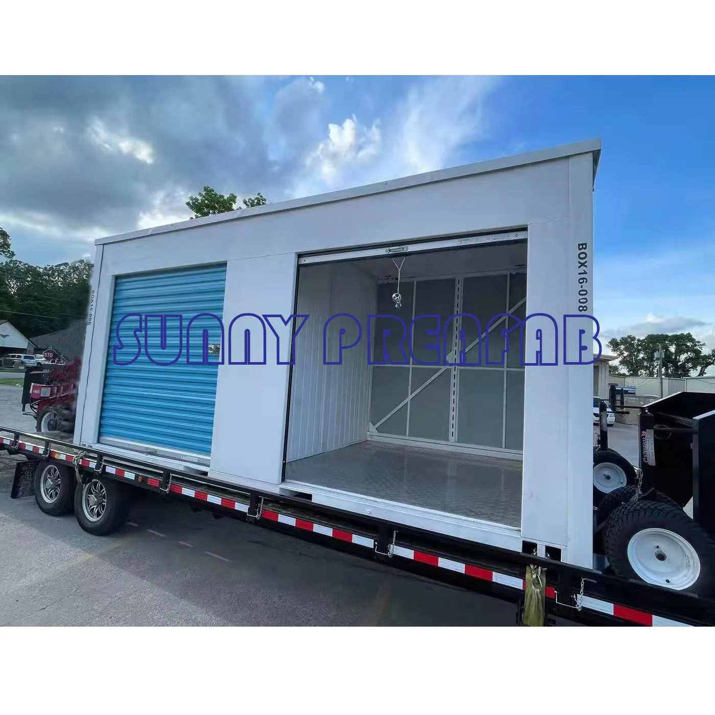 Steel Material Prefab Assemble Stackable Foldable Mobile Container Self ...