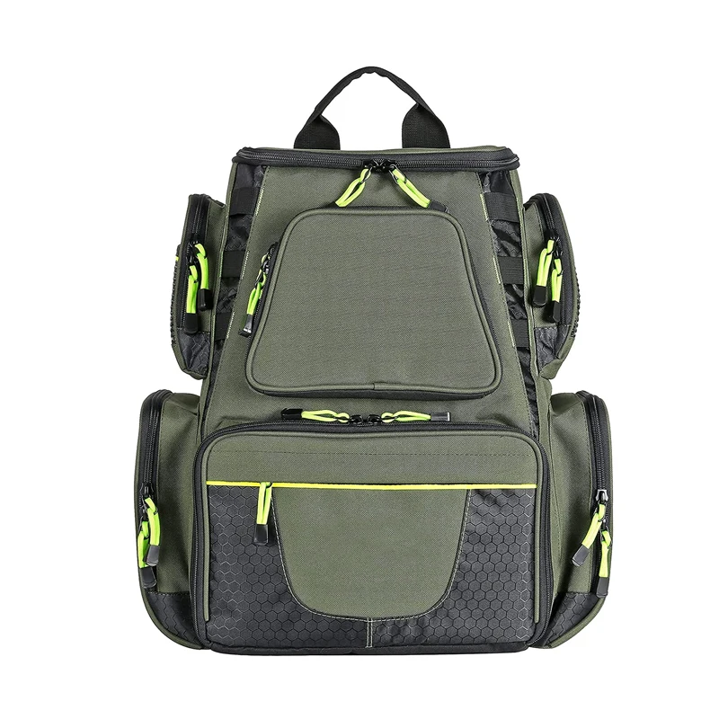 Outdoor Multifunctional Box Tackle Bag Water-resistant Large Storage ...