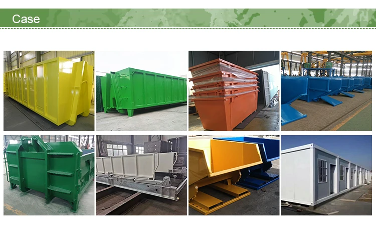 Self Tippers Bins Tipping Skips Waste Treatment Forklift Tipping ...