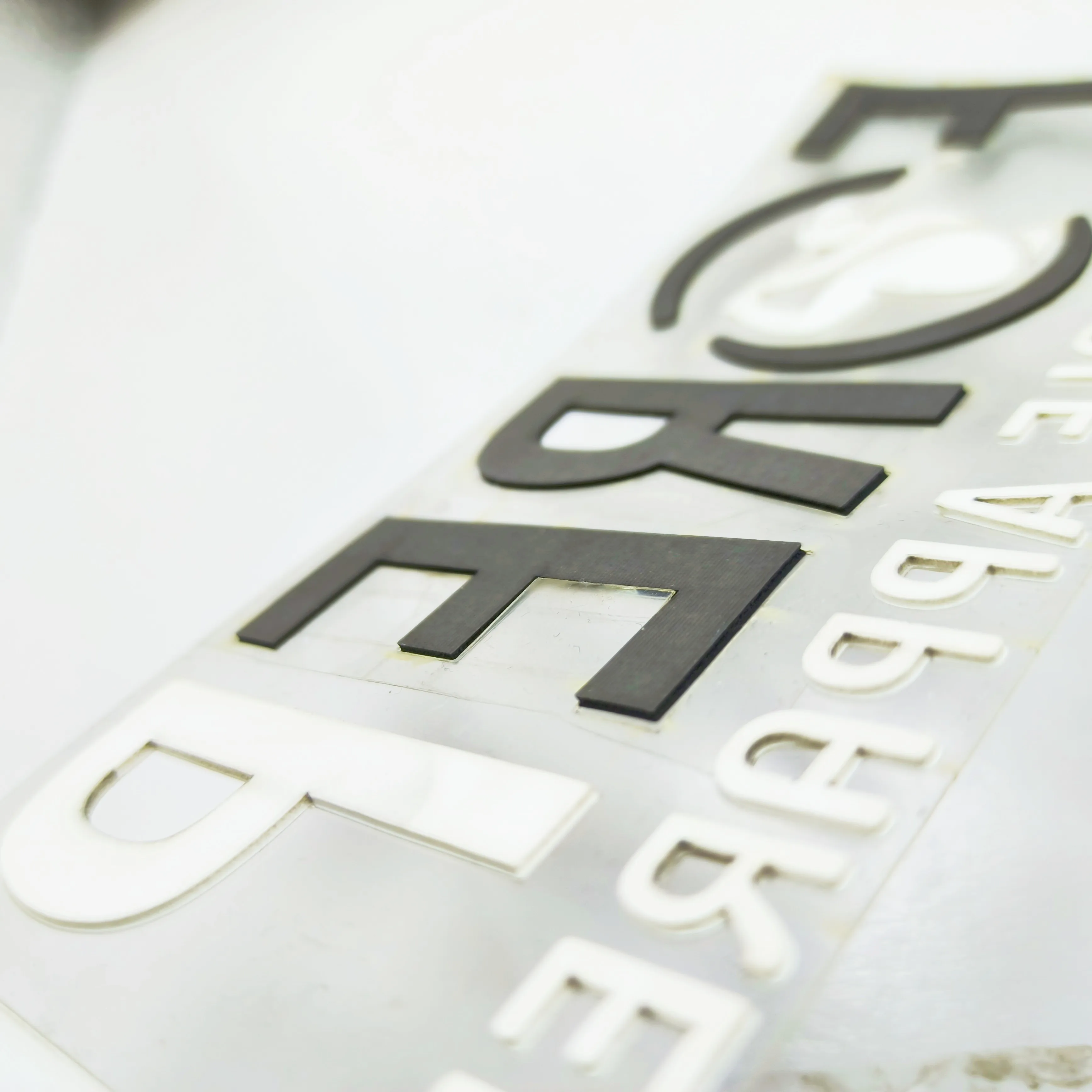 Custom Heat Press Logo - 3D Rubber Silicone Vinyl Printing